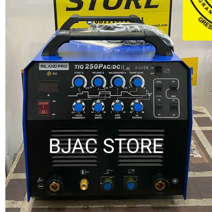 Jual Mesin Las Argon Aluminium TIG 250P AC DC Riland Pro | Shopee Indonesia