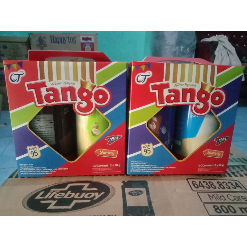 Jual Tango wafer isi 2kaleng | Shopee Indonesia