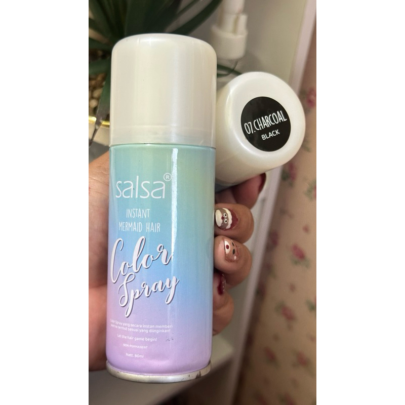 Jual salsa color spray hitam | Shopee Indonesia
