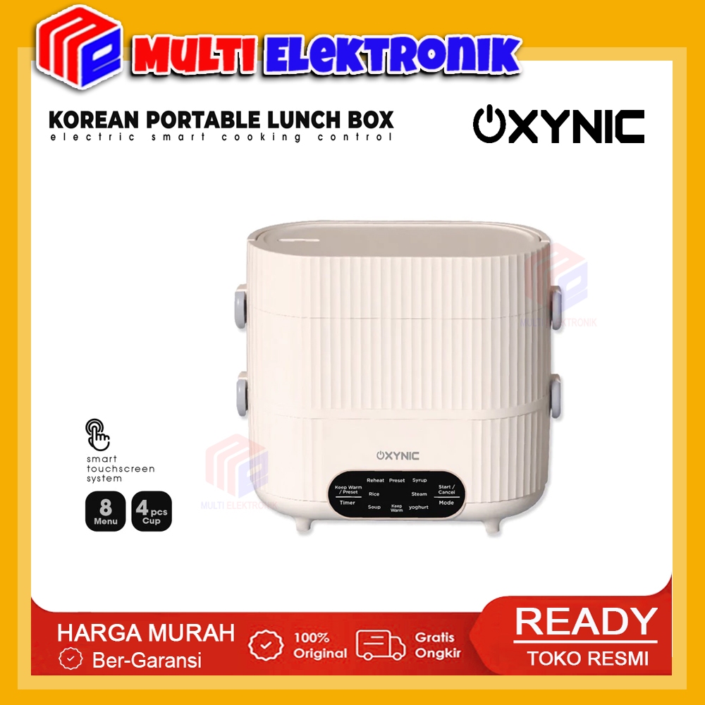 Jual Oxynic Korean Portable Lunch Box Electric Touchscreen Kapasitas 2L ...