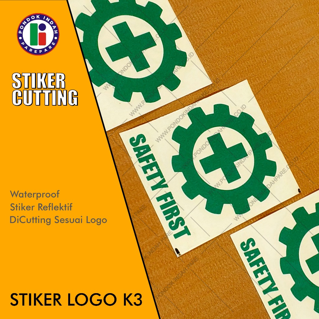 Jual Siker Cutting Logo K3 (Kesehatan dan Keselamatan Kerja) | Shopee ...