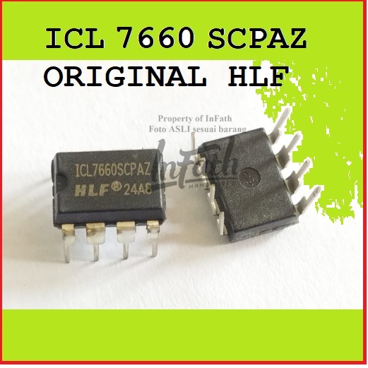 Jual InFath - ICL7660SCPAZ ICL 7660 SCPAZ ICL7660 IC Buck boost ...