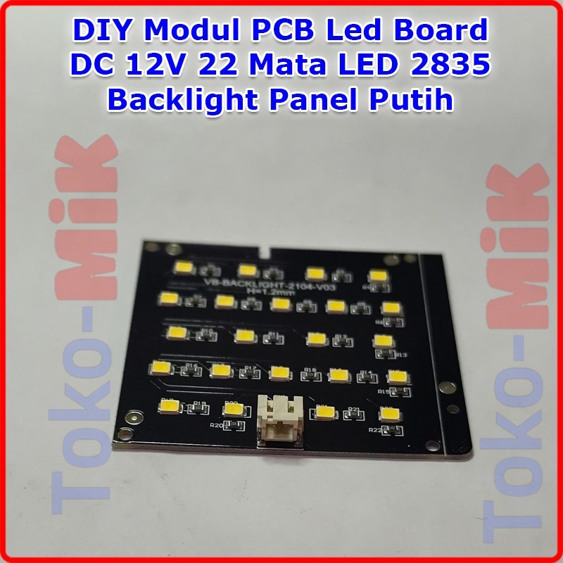Jual Modul PCB DIY Lampu LED Panel Lamp Putih White Backlight DC 12V ...