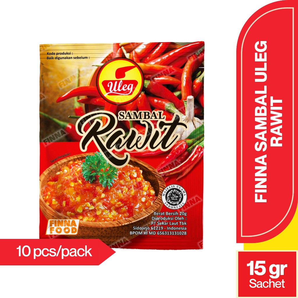 Jual Finna Sambal Uleg Rawit (Pack) | Shopee Indonesia
