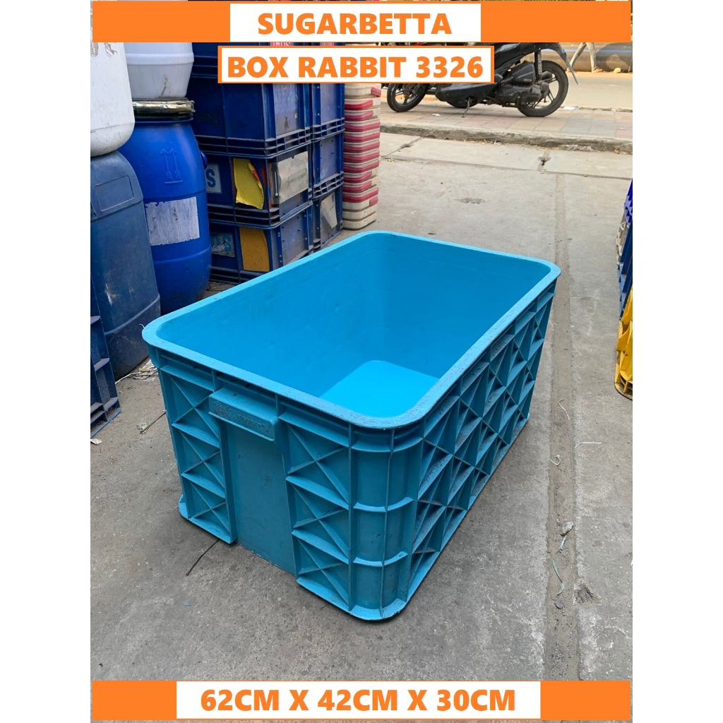 Jual Box Rabbit plastik tipe 3326 tempat penyimpanan | Shopee Indonesia