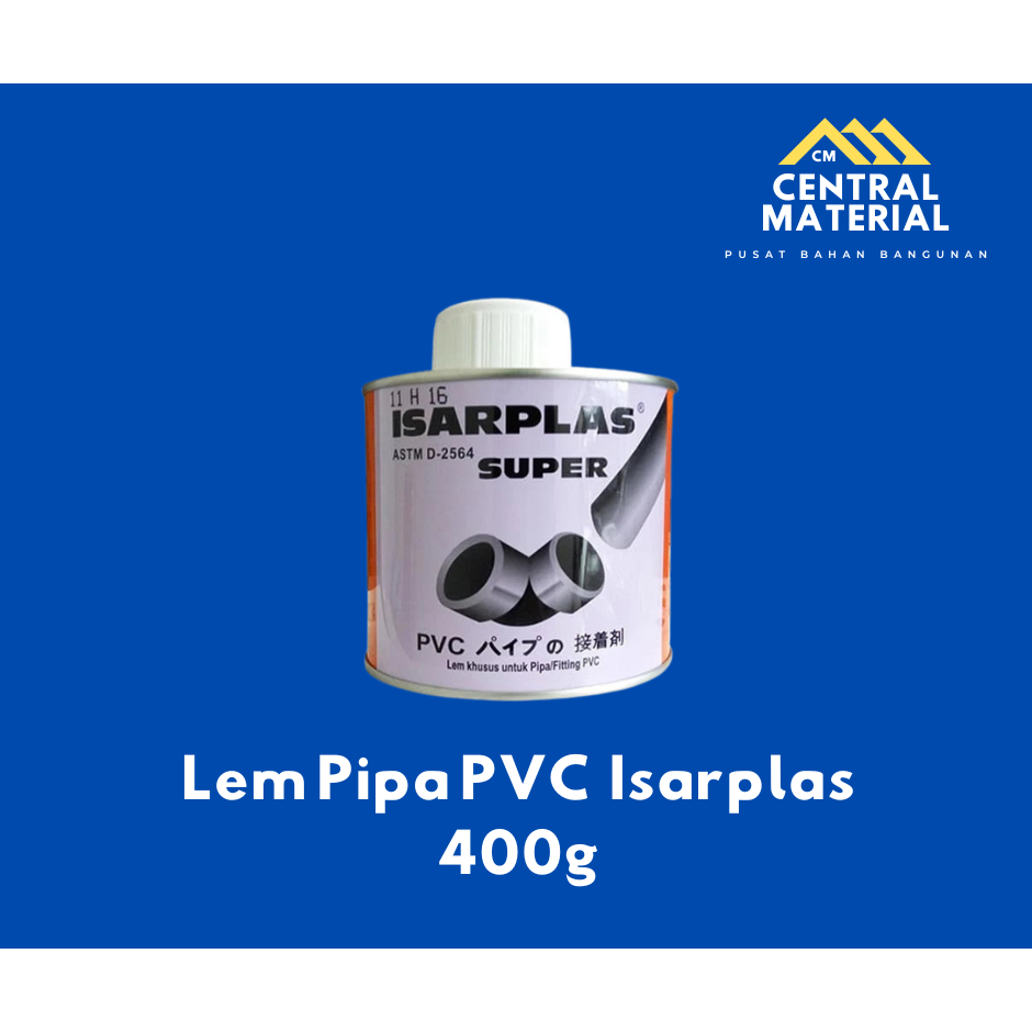 Jual Isarplas Super Lem Pipa PVC 400g | Shopee Indonesia