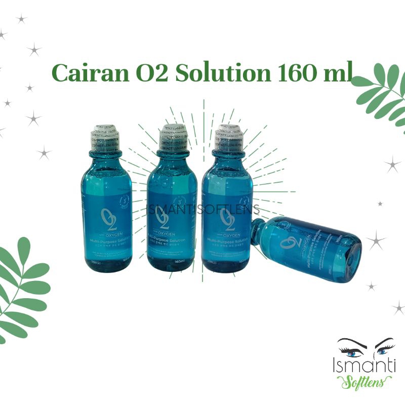 Jual O2 With Oxygen Cairan Pembersih Softlens Kemasan 160ml | Shopee ...
