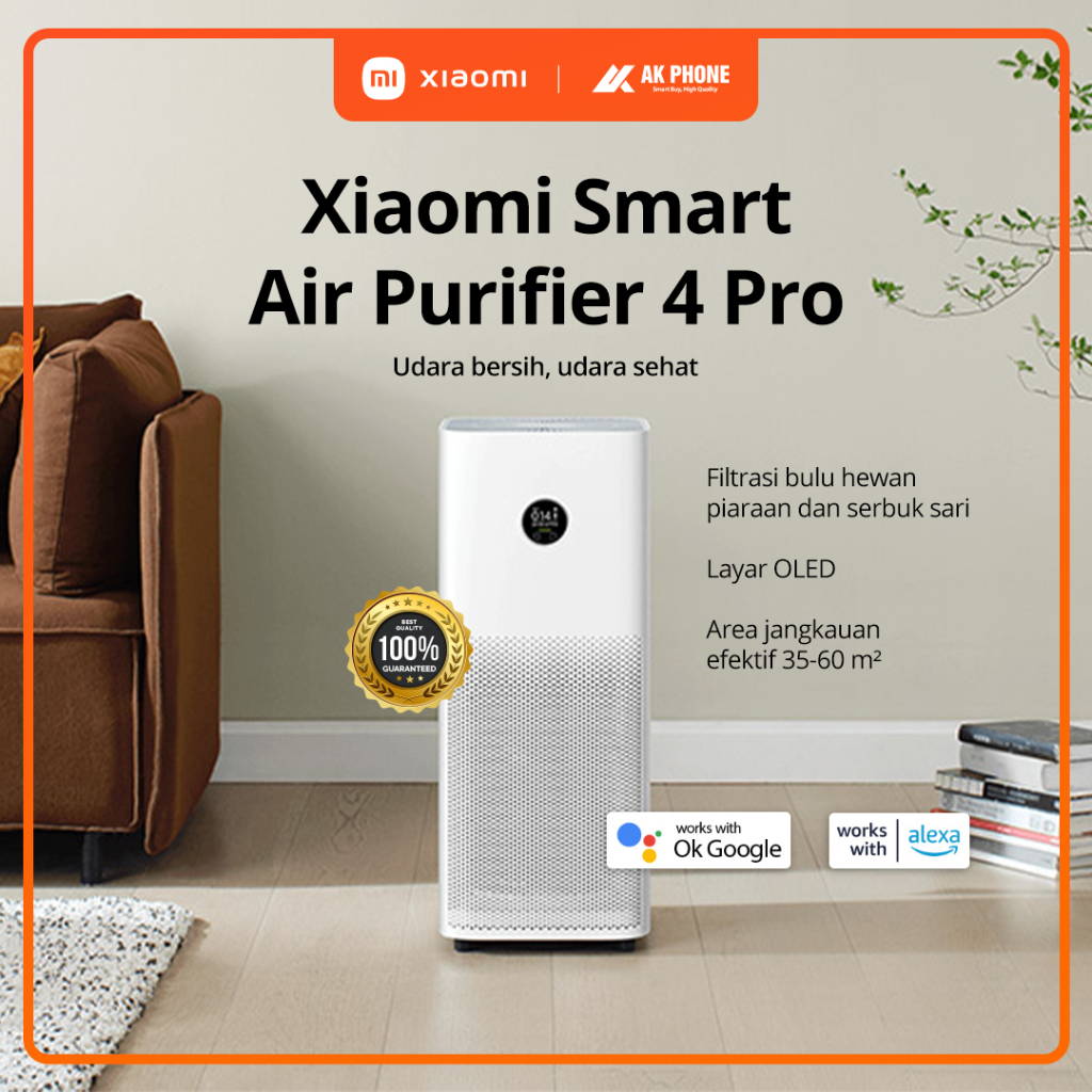 Jual Xiaomi Air Purifier 4 Pro Garansi Resmi (AK PHONE JAMBI) | Shopee ...