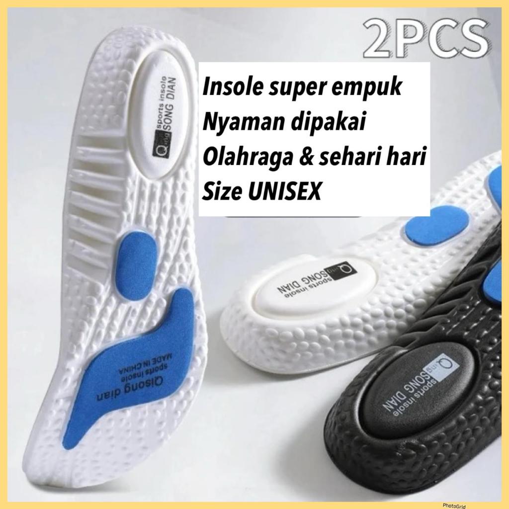 Jual INSOLE SUPER EMPUK DAN RINGAN UNTUK PRIA WANITA SOL SEPATU ANTI ...
