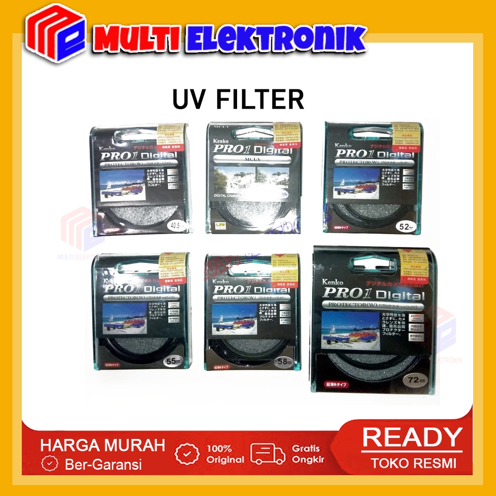 Jual Kenko Filter UV Protector untuk Lensa Kamera | Shopee Indonesia