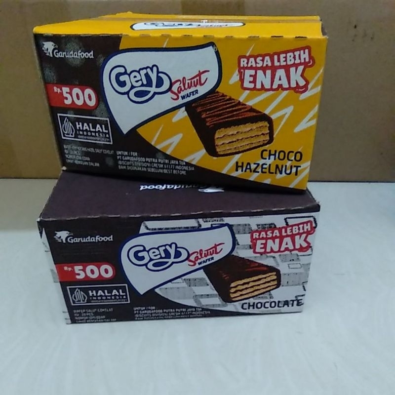 Jual Gery Salut Choco Hazelnut ( isi 24 pcs) Halal | Shopee Indonesia