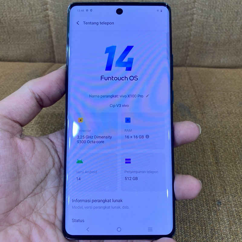Jual vivo x100 pro ram 16 / 512 resmi fullset original garansi | Shopee ...