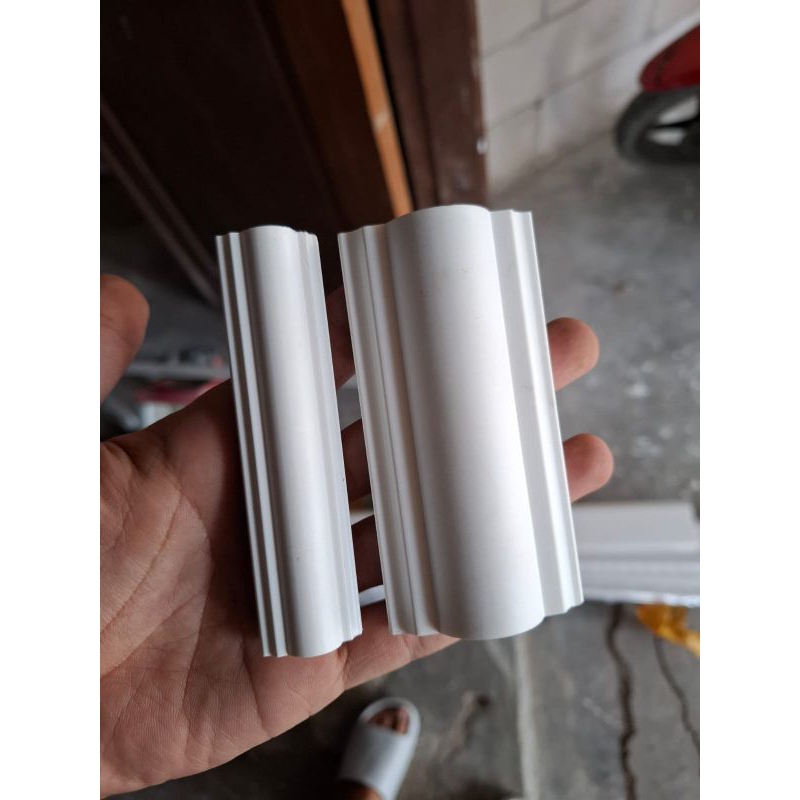 Jual list molding PVC wall moulding bisa pasang Jabodetabek | Shopee ...