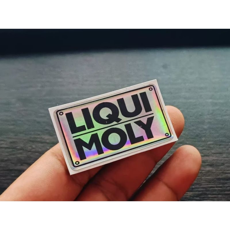 Jual Stiker Emblem LIQUI MOLY tutup sensor Honda Vario timbul lentur ...