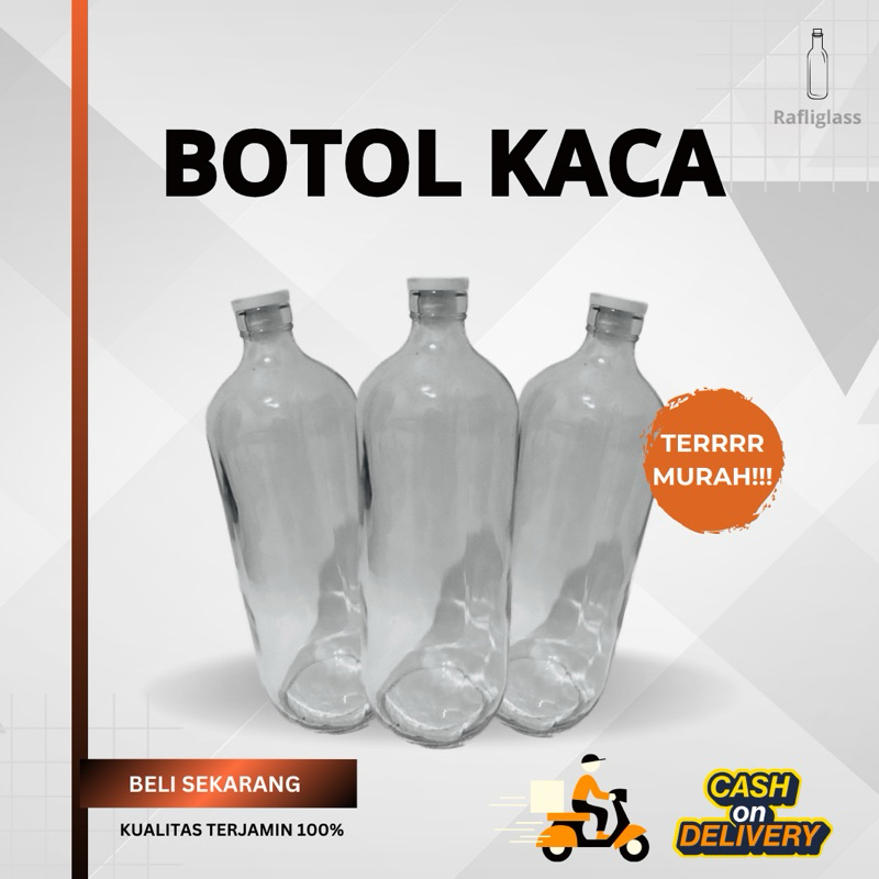 Jual botol bensin 1 liter|botol boles [PAKET 10 PCS] FREE PACKING PALET ...