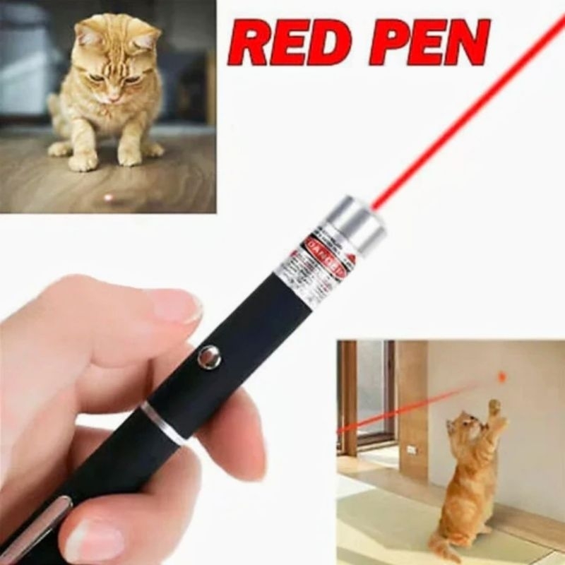 Jual PEN LASER POINTER 5MW WARNA MERAH BEAM LASER MERAH POINTER PEN PULPEN | Shopee Indonesia