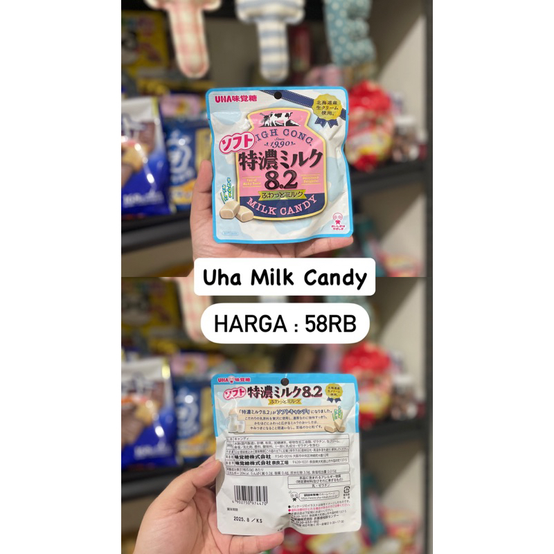 Jual UHA High Conc Milk Candy Japan — Permen Susu Jepang | Shopee Indonesia