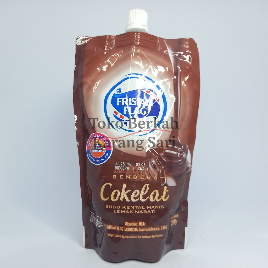 Jual [tobekasi] SKM frisian flag coklat pouch 280gr | Shopee Indonesia