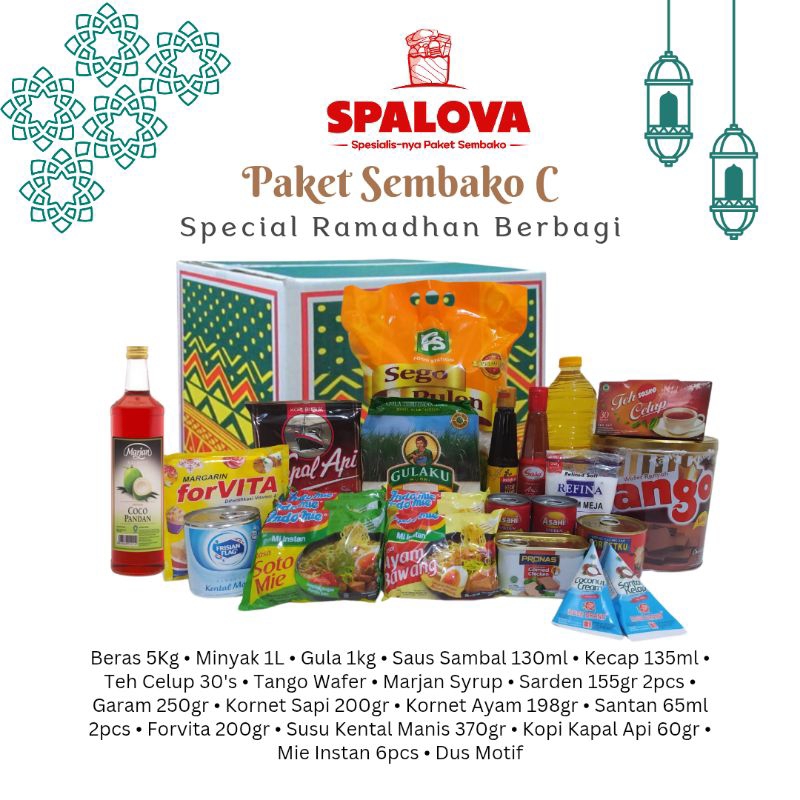 Jual Paket Sembako C Special Ramadhan | Shopee Indonesia