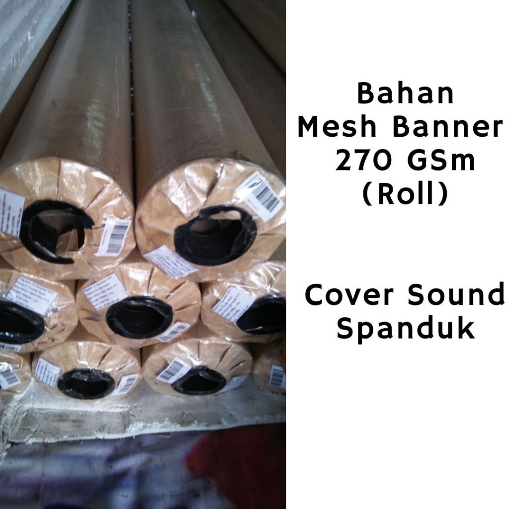 Jual Bahan Mesh Banner 270 Gsm (Roll) Untuk Digital Printing | Cover ...