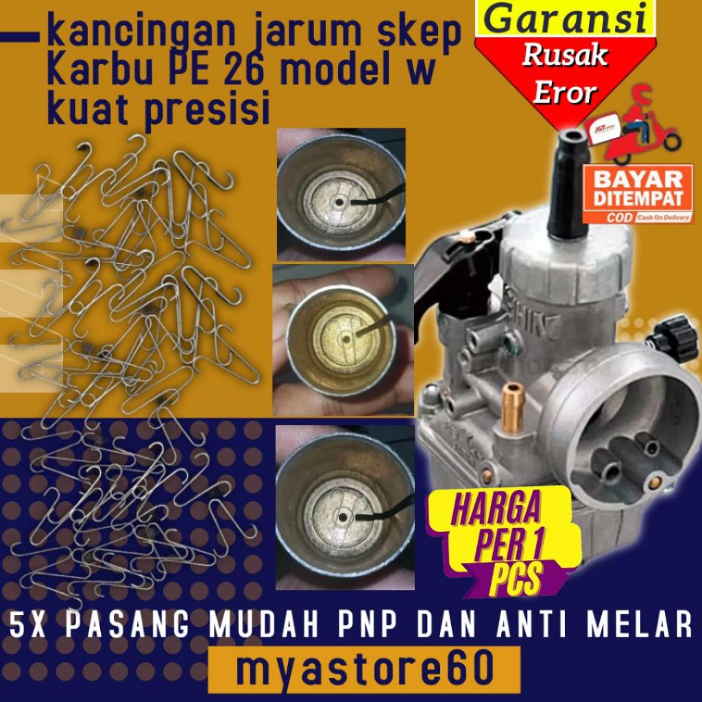 Jual Kancingan Kancing Jarum Skep Sekep Karburator Penahan Jarum Karbu ...