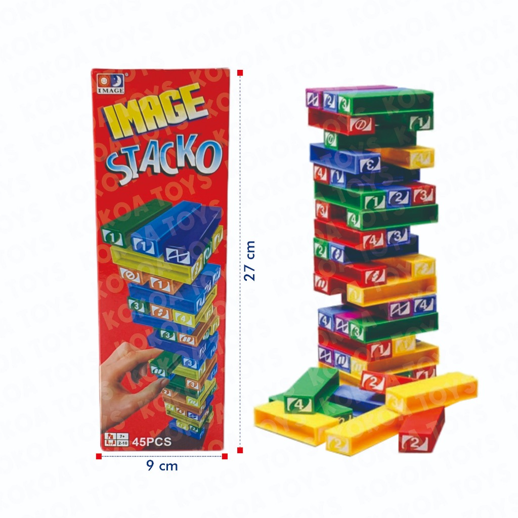 Jual MAINAN STACKO TOWER IM139 "IMAGE STACKO" | Shopee Indonesia