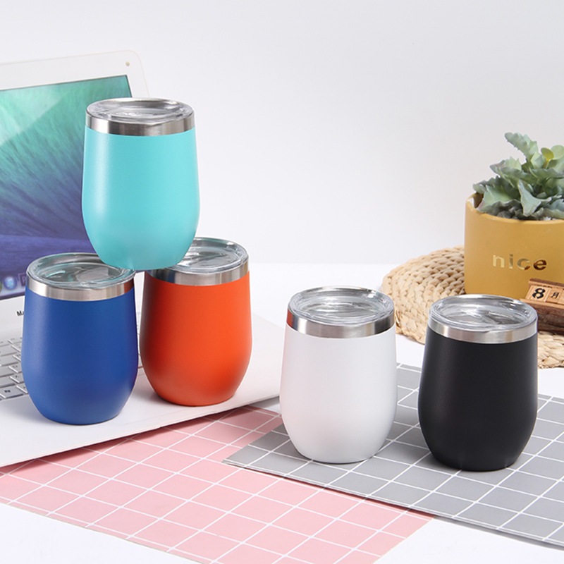 Jual TUMBLER COFFE MUG EGG STAINLESS STEEL TERMOS KOPI&TEH /MUG COFFE ...