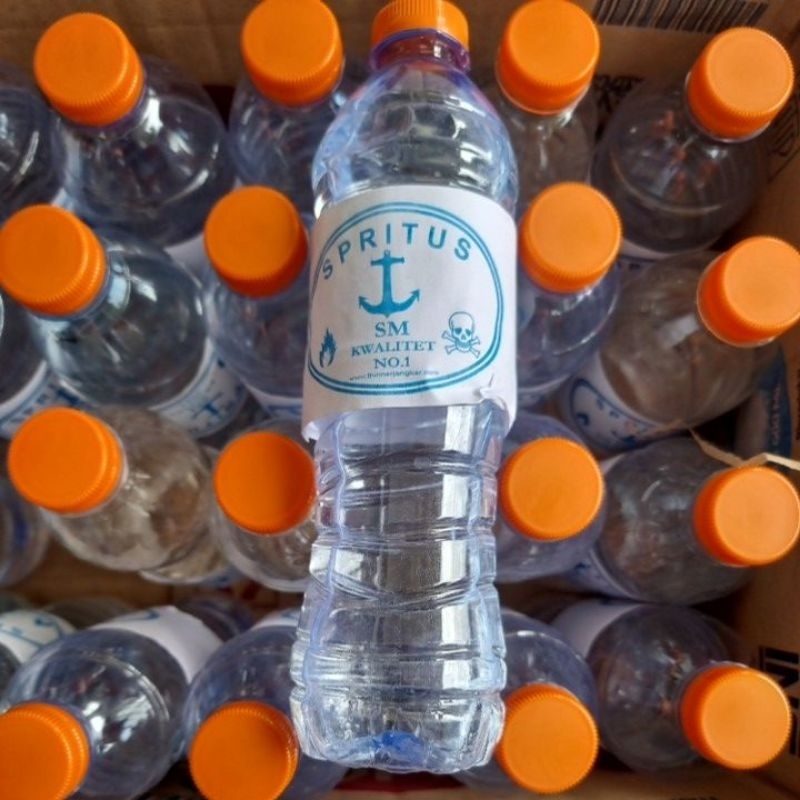 Jual Spirtus spiritus spritus sepirtus bening clear cap jangkar 600 ml ...