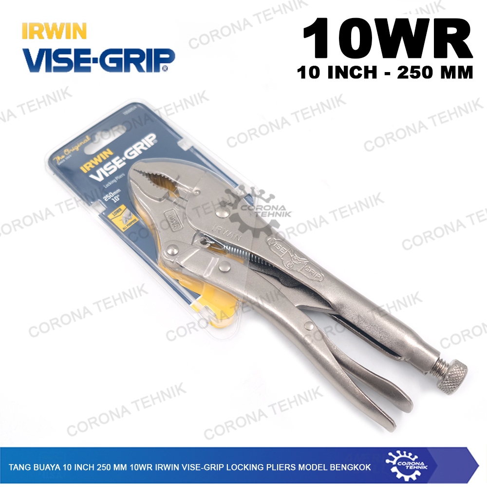 Jual 10WR IRWIN VISE-GRIP Locking Pliers Model Bengkok Tang Buaya 10 ...