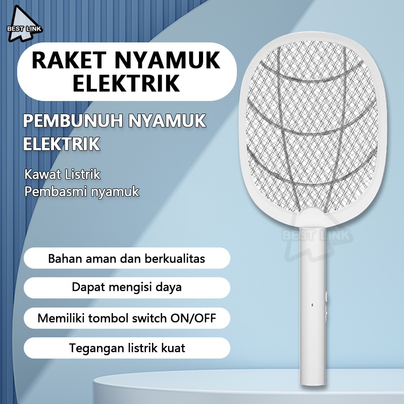 Jual Raket Nyamuk Listrik / raket nyamuk 2 in 1 multifungsi / Pembunuh ...