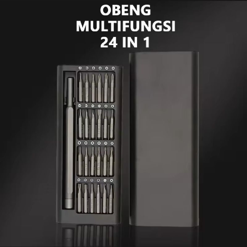 Jual Obeng Set 24in1 Magnetic Multifungsi | Shopee Indonesia