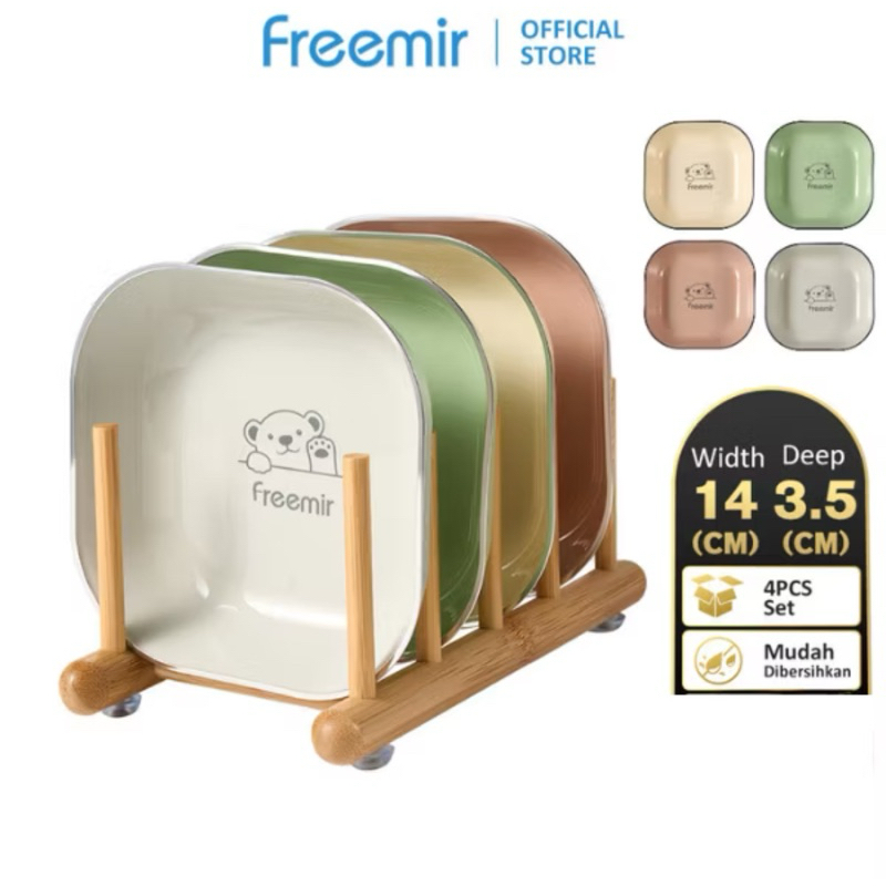 Jual R2 Freemir Naturale Set Piring Cantik Piring Buah Piring Serbaguna ...