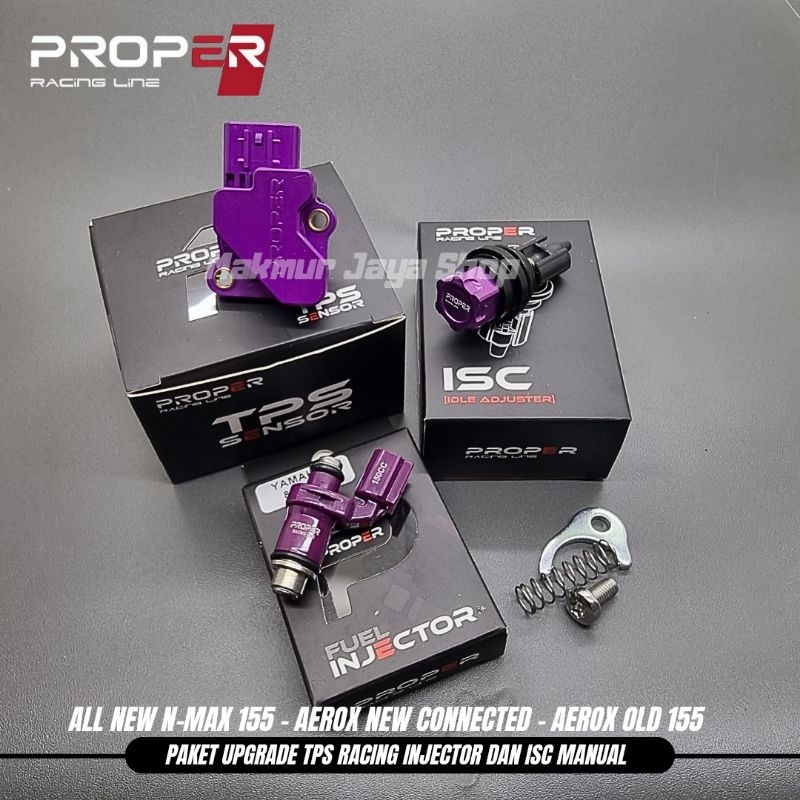 Jual PROPER RACING PAKET UPGRADE SENSOR INJECTOR DAN ISC MANUAL NMAX ...