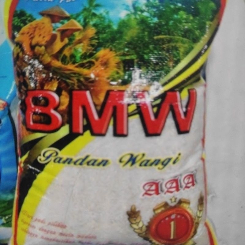 Jual beras merek cap BMW aaa 10 kg free ongkir | Shopee Indonesia