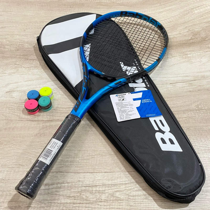 Jual RAKET TENIS BABOLAT BLUE IMPORT PREMIUM FULLSET | Shopee Indonesia