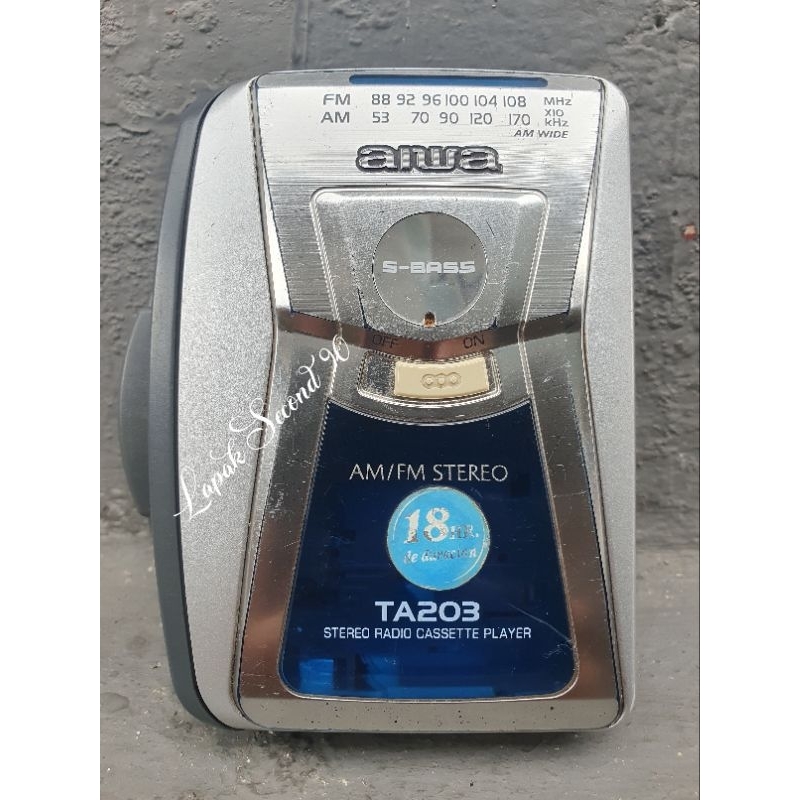 Jual Walkman AIWA TA203 | Shopee Indonesia