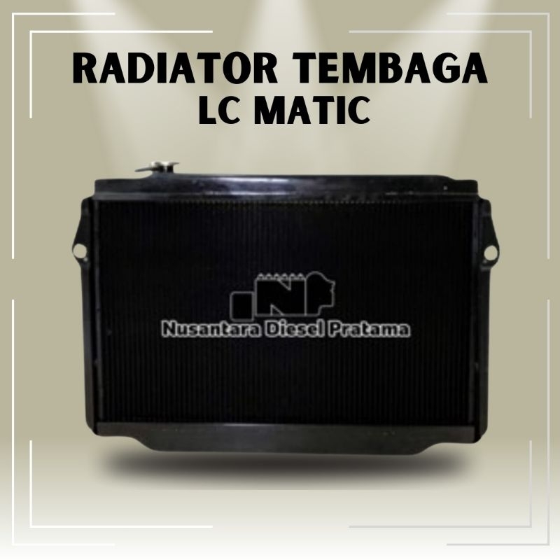 Jual Radiator Tembaga Toyota LC Matic / RADIATOR TOYOTA MATIC ...