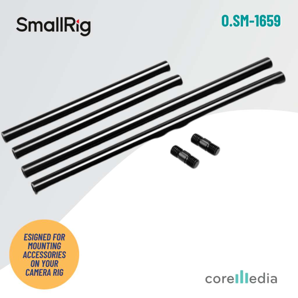 Jual SmallRig Threaded 15mm Aluminum Rod Pack with Connectors (6 PCS ...