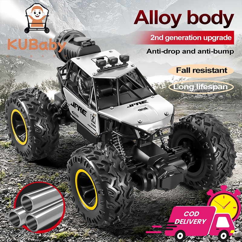 Jual KUBOY Mainan Mobil Remote Control off-Road Climbing 4WD Car 2.4Ghz RC Rock Dengan Fungsi ...
