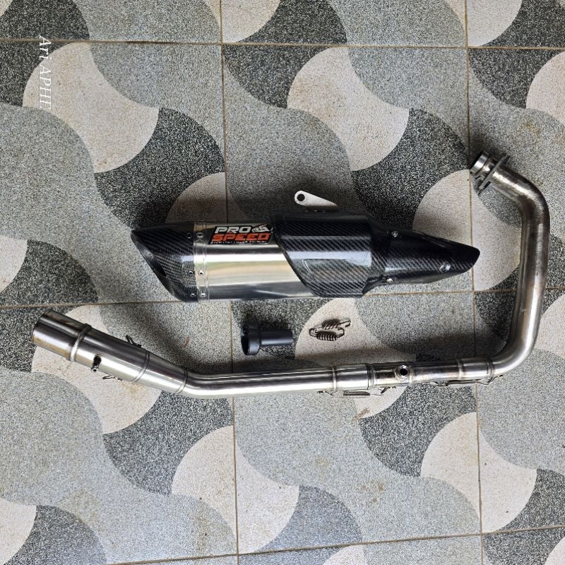 Jual knalpot PROSPEED VIPER series original ALL NEW NINJA 250 FI ...