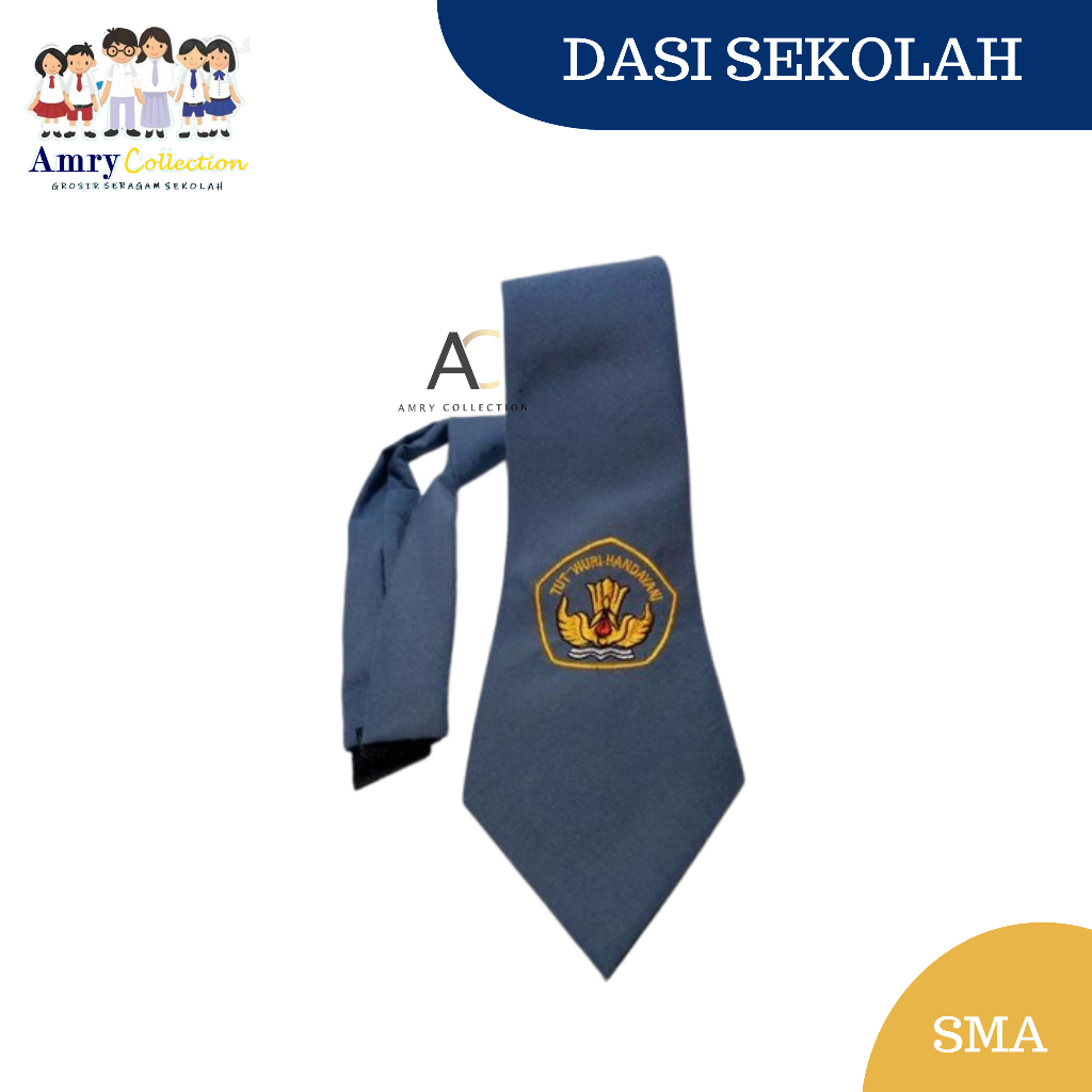 Jual Dasi tali SMA Perlengkapan atribut Sekolah SMA Dasi Sekolah ...
