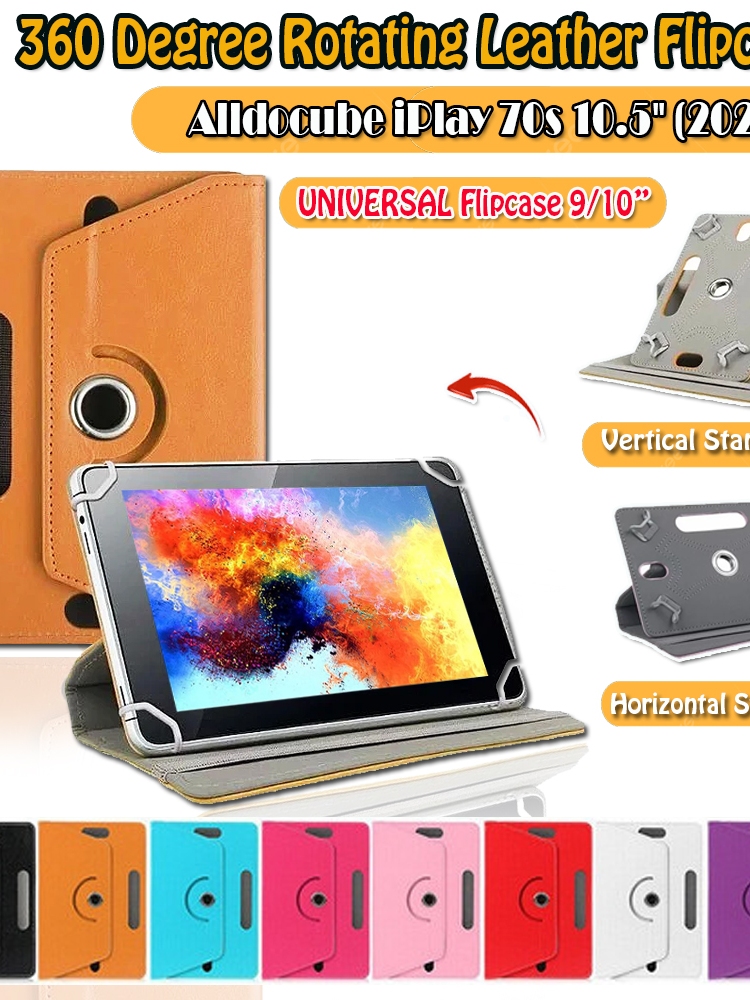 Jual ALLDOCUBE iPlay 70s 10.5" 2025 Leather Flipcase Rotating Rotary ...