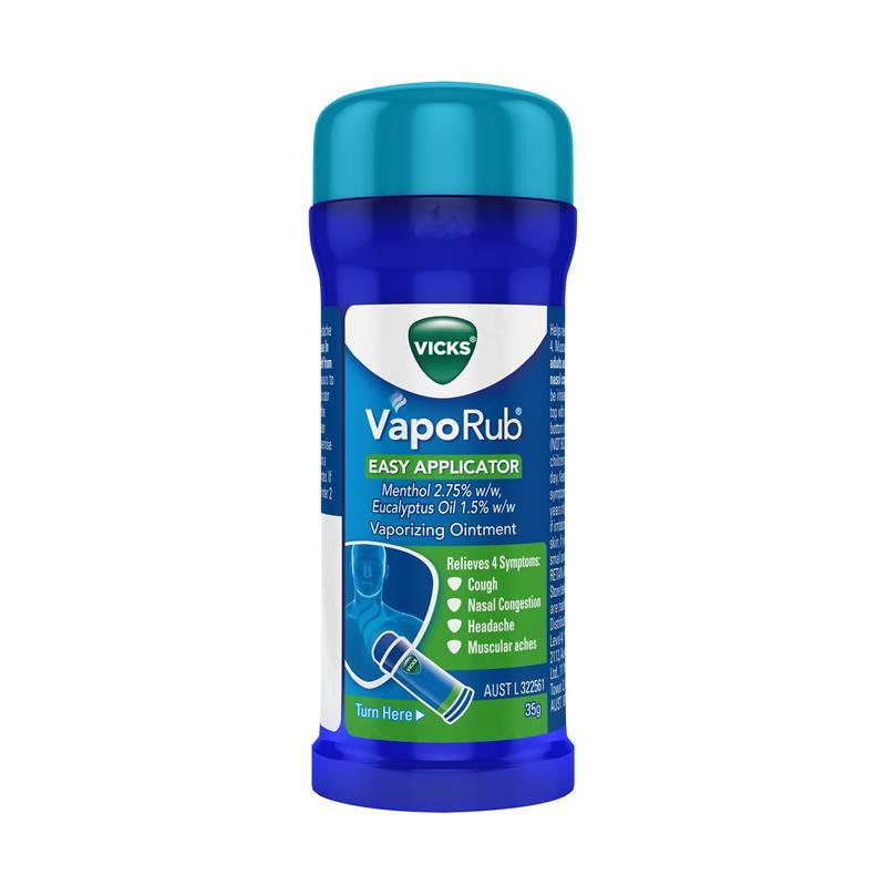 Jual Vicks VapoRub Easy Applicator Vaporising Ointment 35g | Shopee ...