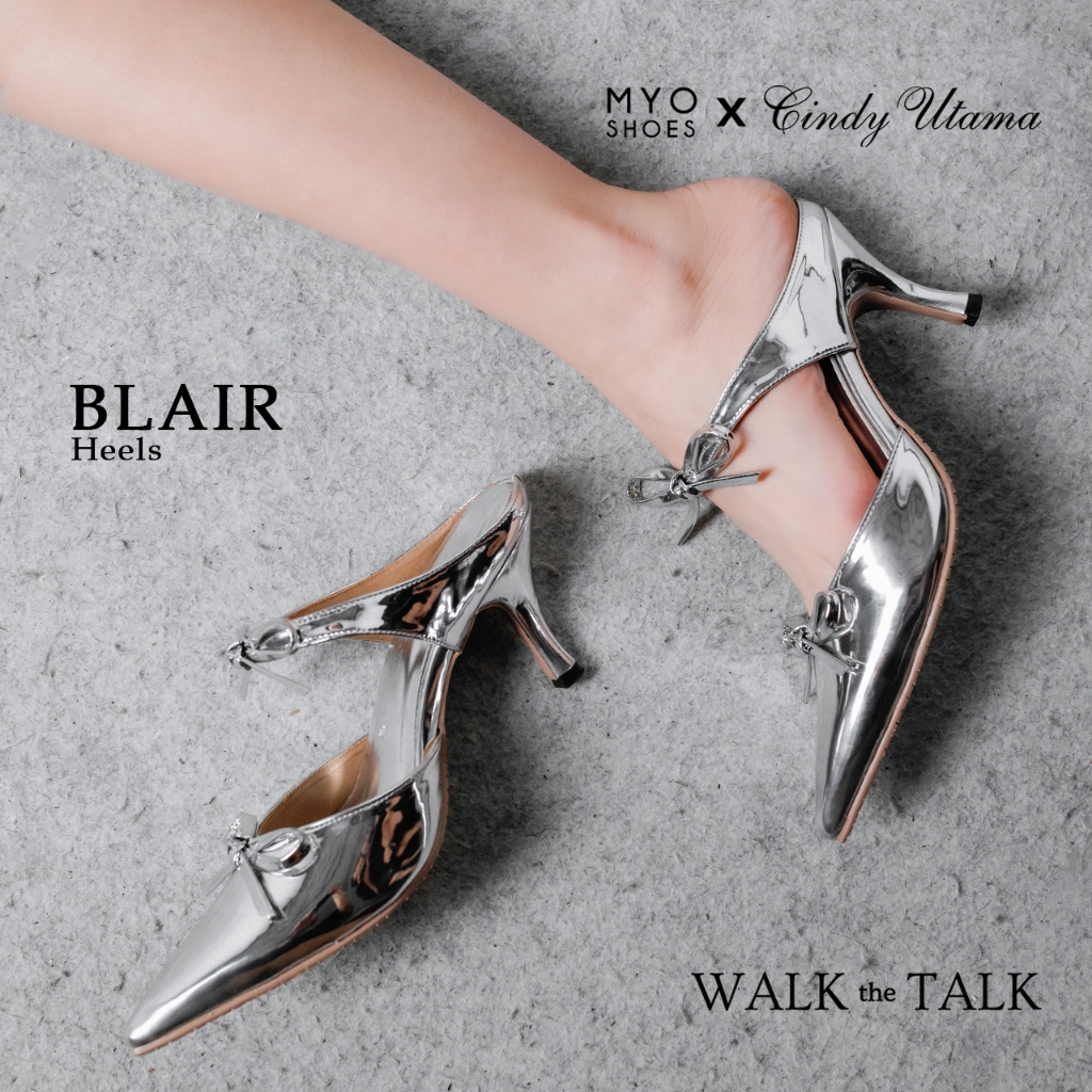 Jual MYOSHOES x Cindy Utama Heels Sepatu Sendal Pesta Hak Tinggi Mewah ...
