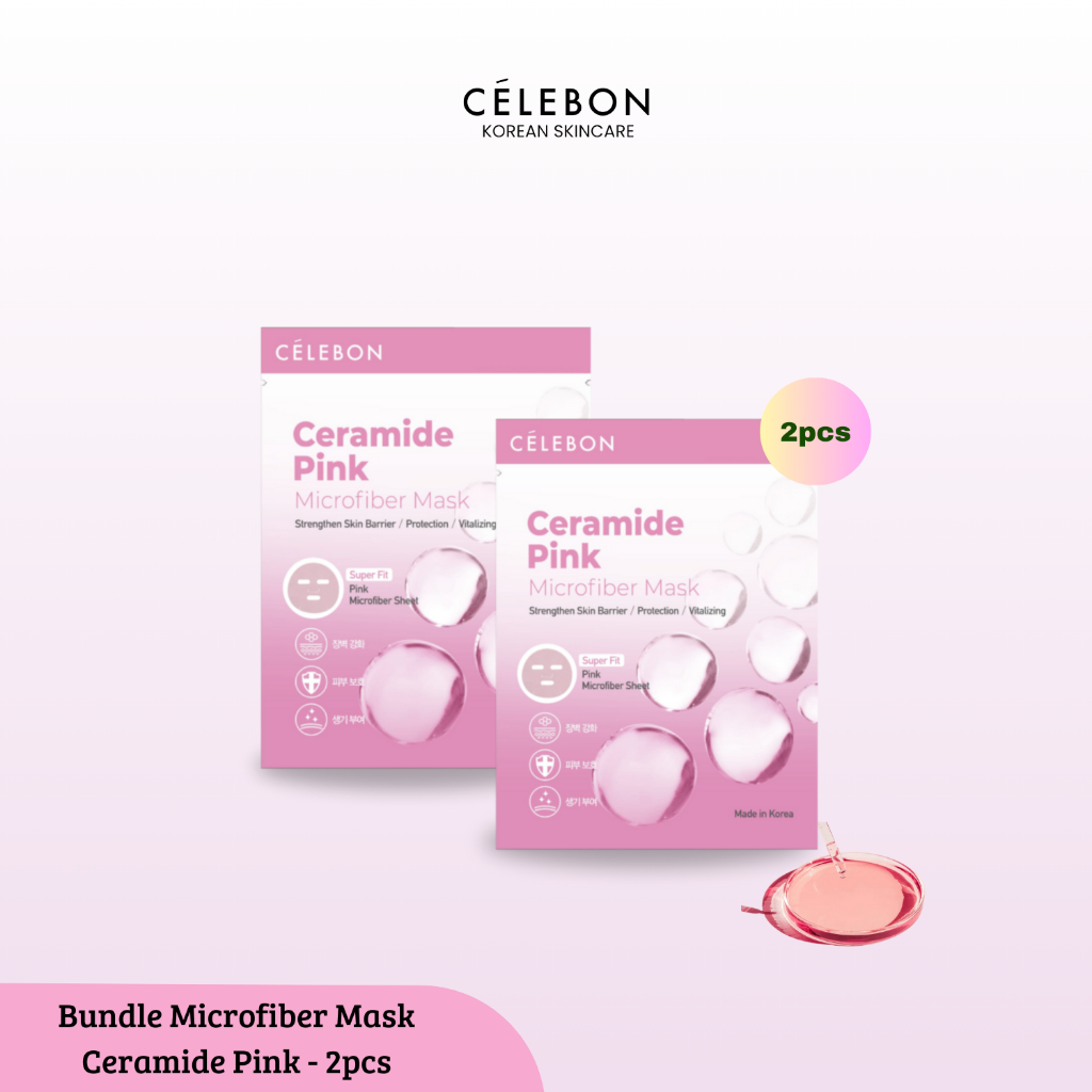 Jual CELEBON - Microfiber Sheet Mask Bundle (2pcs) | Shopee Indonesia