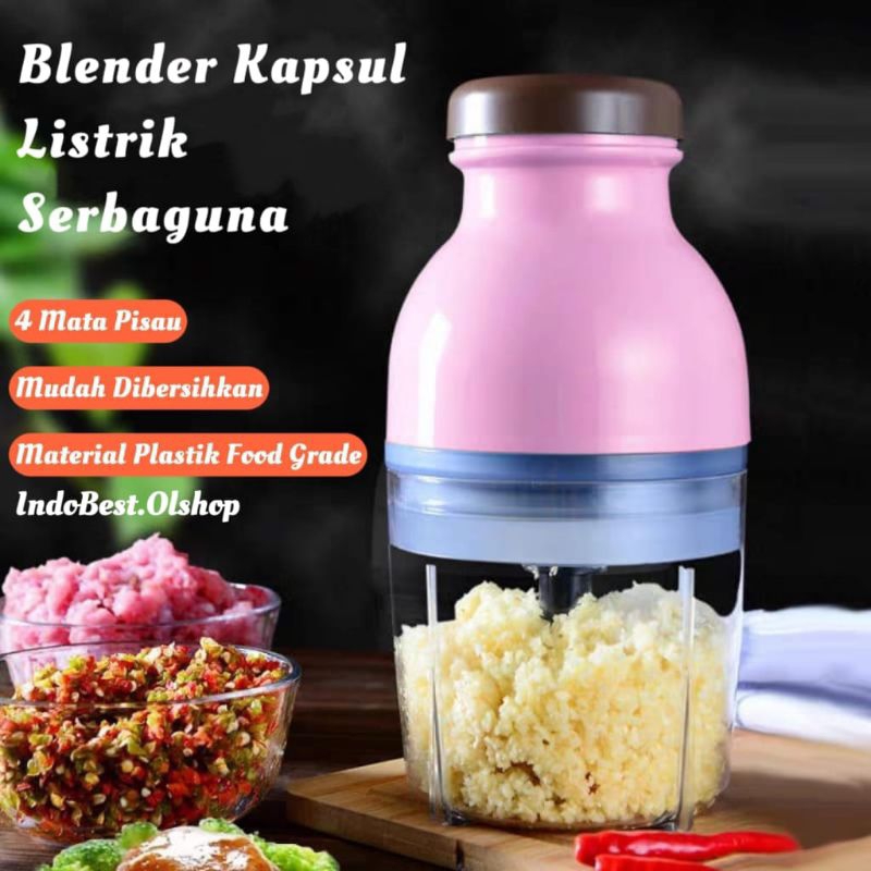 Jual Blender Capsule Cutter Quatre/Blender Kapsul Blender Mini Blender ...
