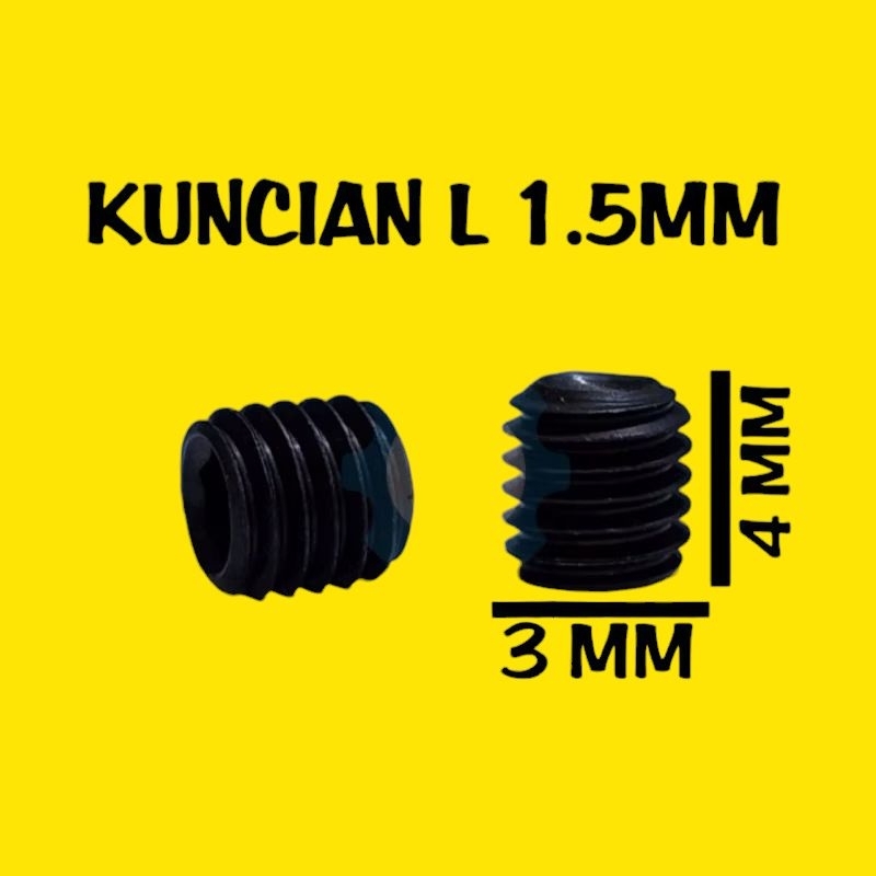 Jual Baut L Pengunci ISC CPO or Baut Tanam L isi 2pcs | Shopee Indonesia