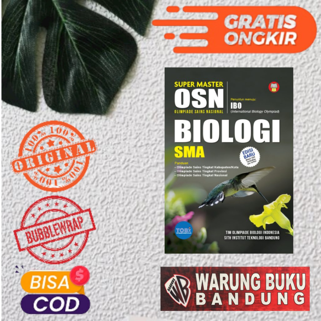 Jual BUKU SUPER MASTER OSN OLIMPIADE SAINS NASIONAL BIOLOGI SMA - YRAMA WIDYA | Shopee Indonesia