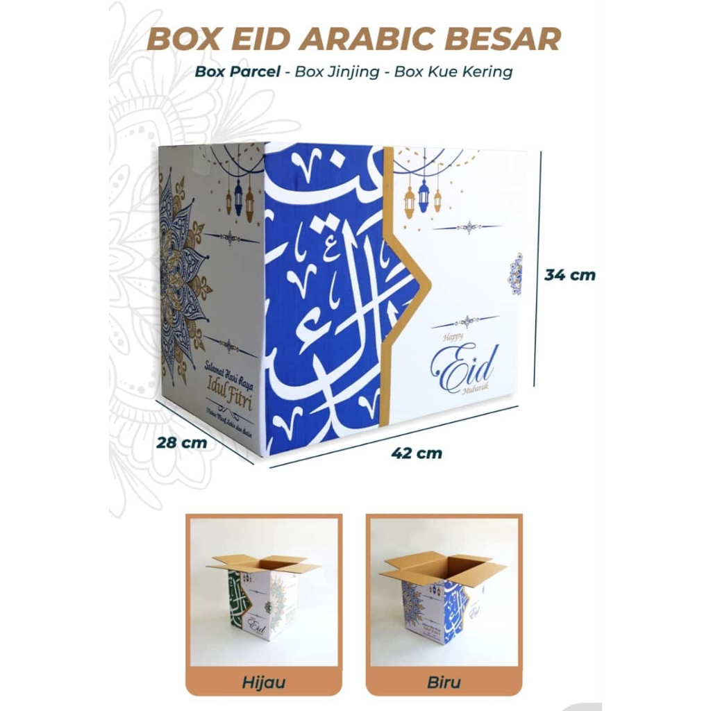 Jual READY STOK Kardus lebaran sidoarjo surabaya Box Parcel parsel ...