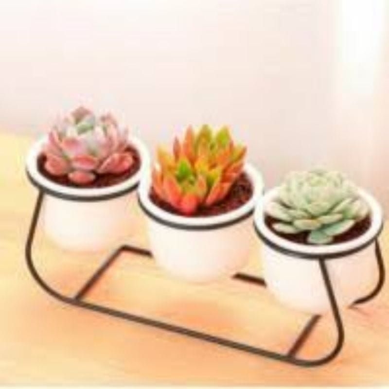 Jual standing pot minimalis rak pot bunga unik 30x10 | Shopee Indonesia
